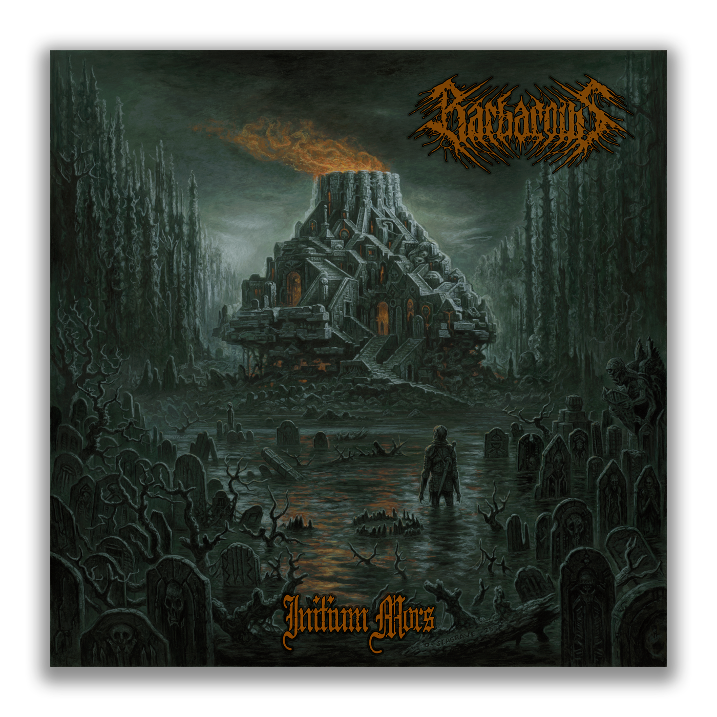 Barbarous "Initium Mors" CD – creatordestructor