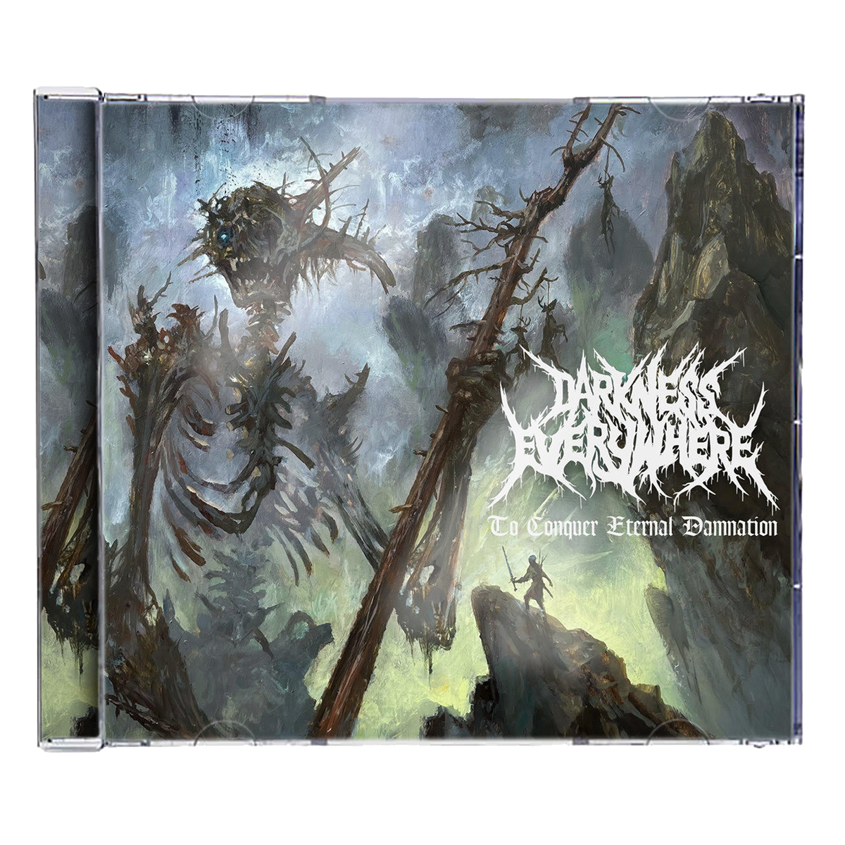 Darkness Everywhere “To Conquer Eternal Damnation” CD – creatordestructor