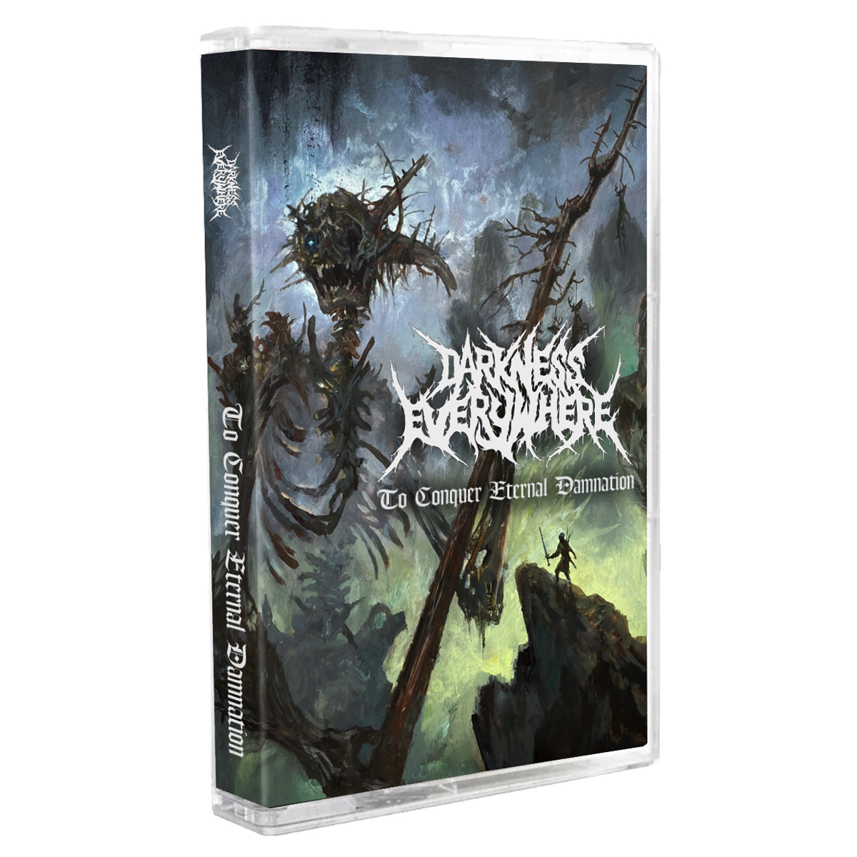 Darkness Everywhere “To Conquer Eternal Damnation” Cassette – creatordestructor