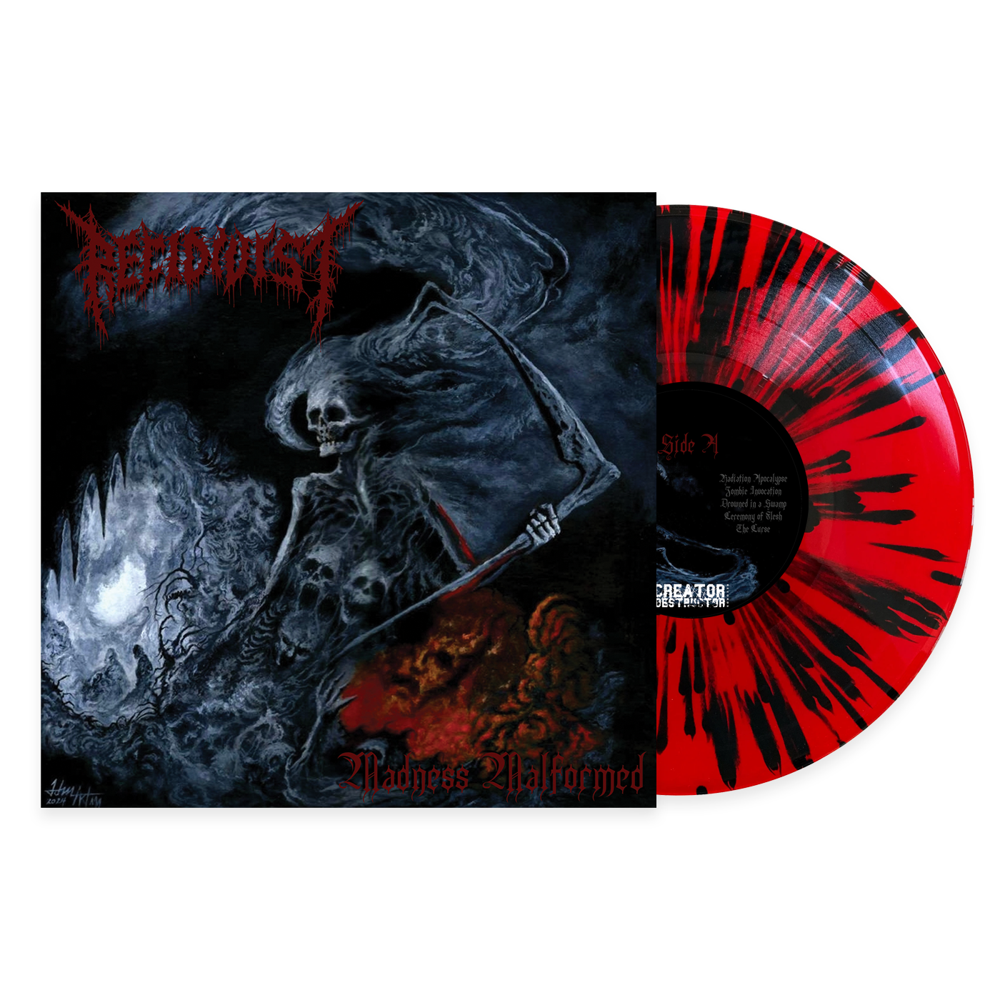 Recidivist "Madness Malformed" LP – creatordestructor