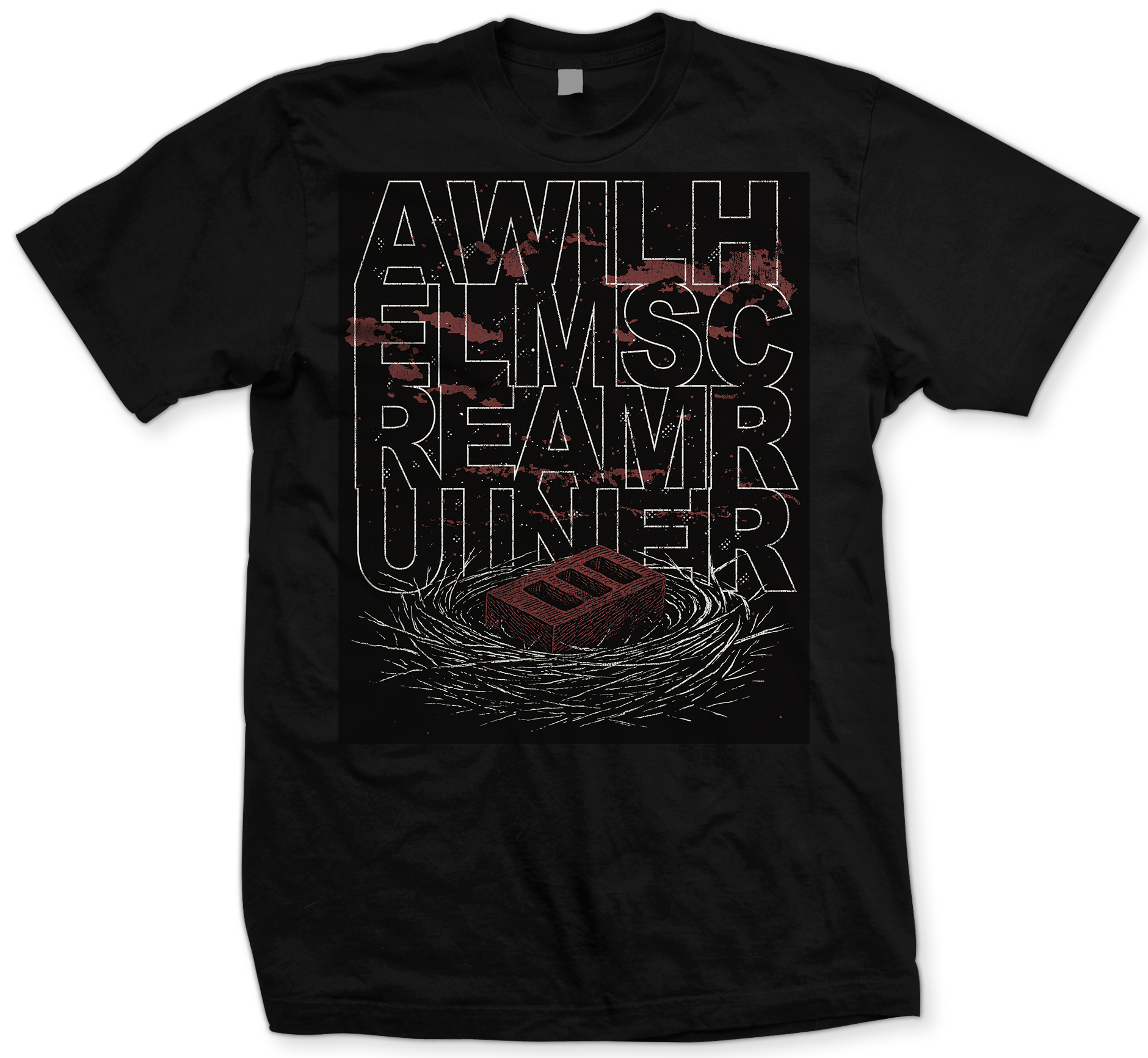 A Wilhelm Scream "Brick" T-Shirt – creatordestructor