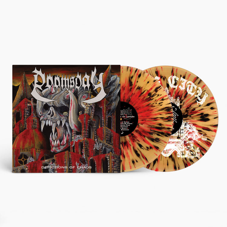 DOOMSDAY "Depictions of Chaos" 12" EP (Beer w/ Splatter) – creatordestructor